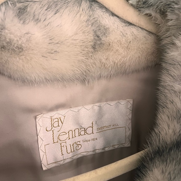 Jay Lennad Furs | Jackets & Coats | Vintage Black Cross Mink Fur Coat ...
